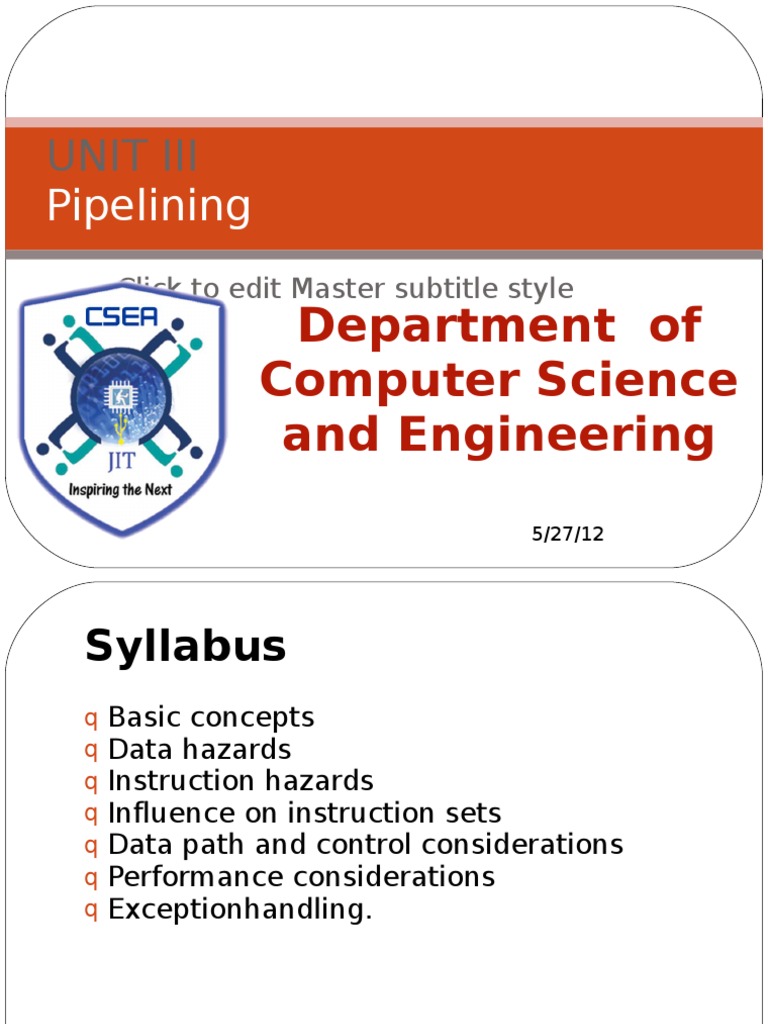 COA Unit 3 | PDF | Instruction Set | Central Processing Unit