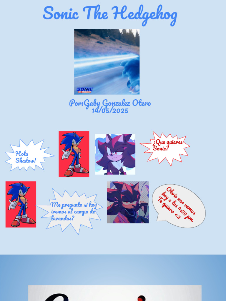 Sonic the Hedgehog | PDF