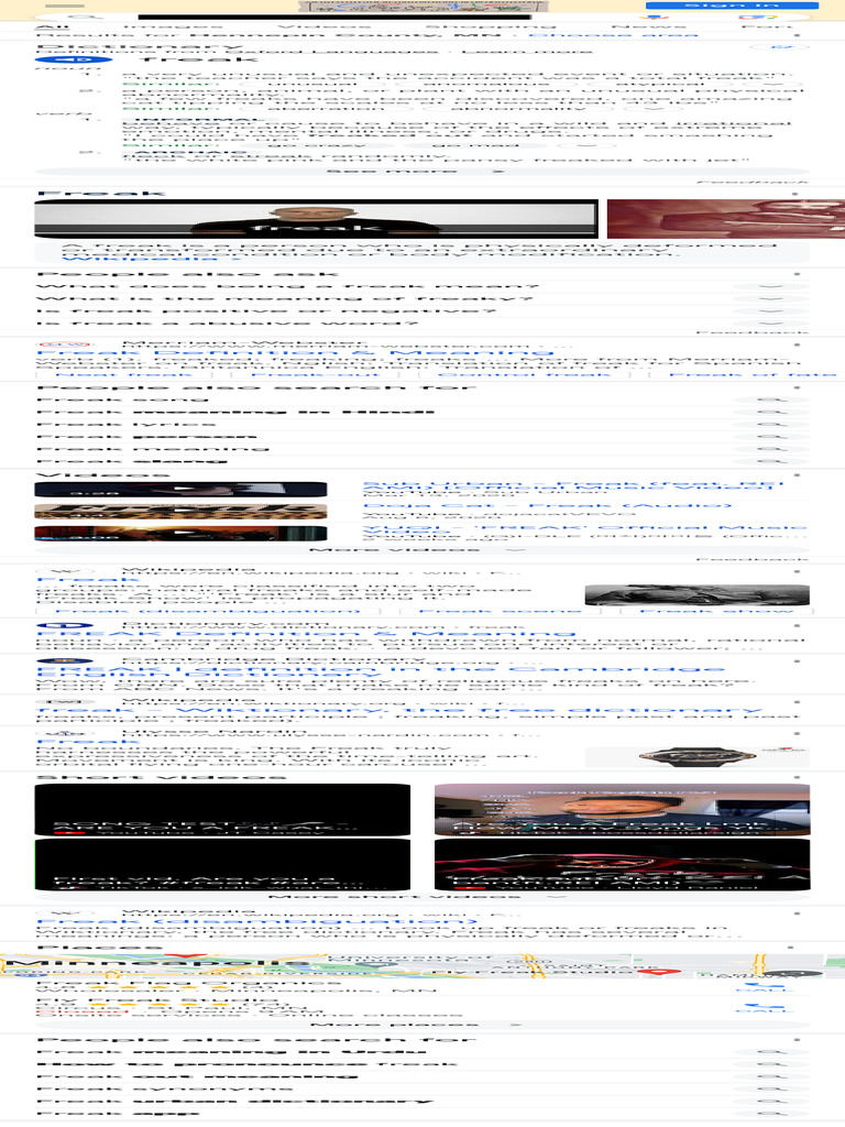 Freak - Google Search | PDF | Linguistics