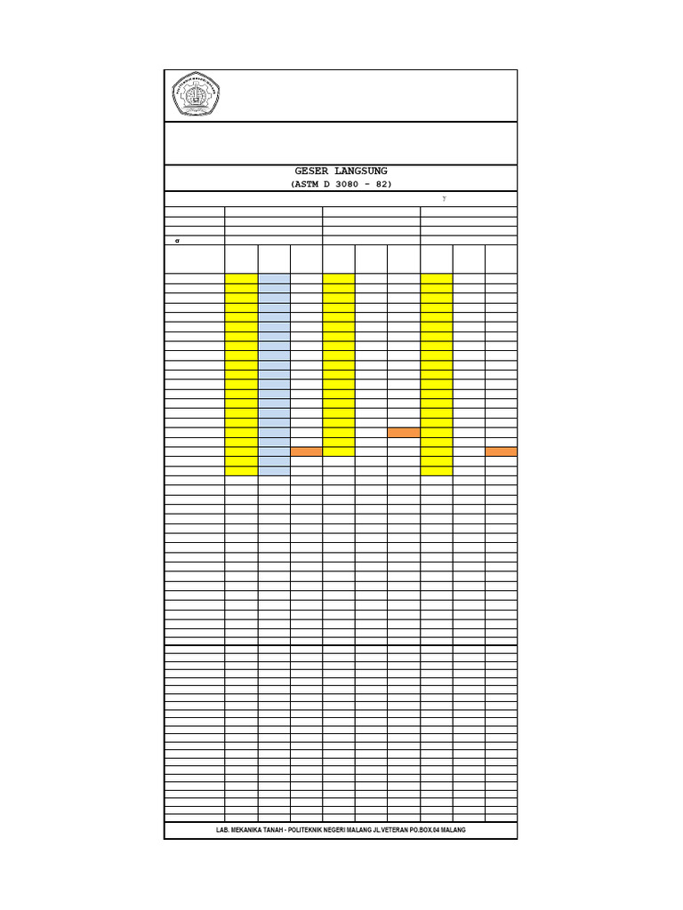 Mektan 3 Konsolidasi | PDF