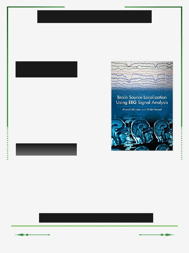 Brain Source Localization Using EEG Signal Analysis 1st Edition Munsif Ali Jatoi pdf version ...