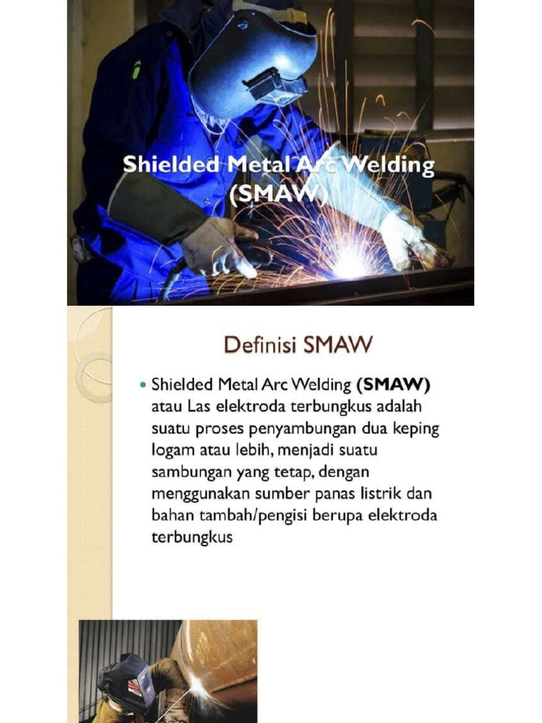 Dasar-dasar Pengelasan Smaw | PDF
