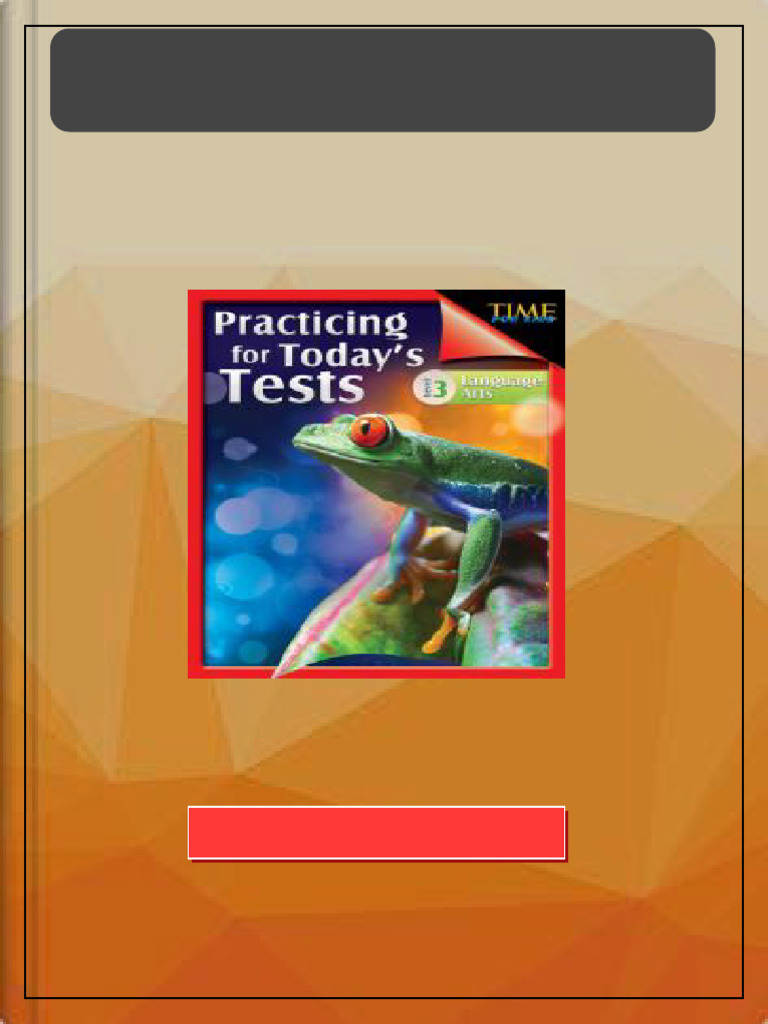 TIME for Kids Practicing for Today s Tests Language Arts 1st Edition ...