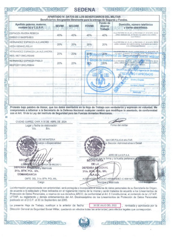 Hoja de Trabajo | PDF