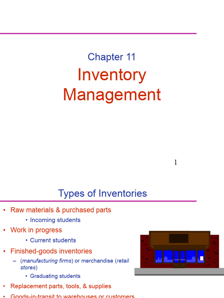 Inventory 6 | PDF | Inventory | Business Economics
