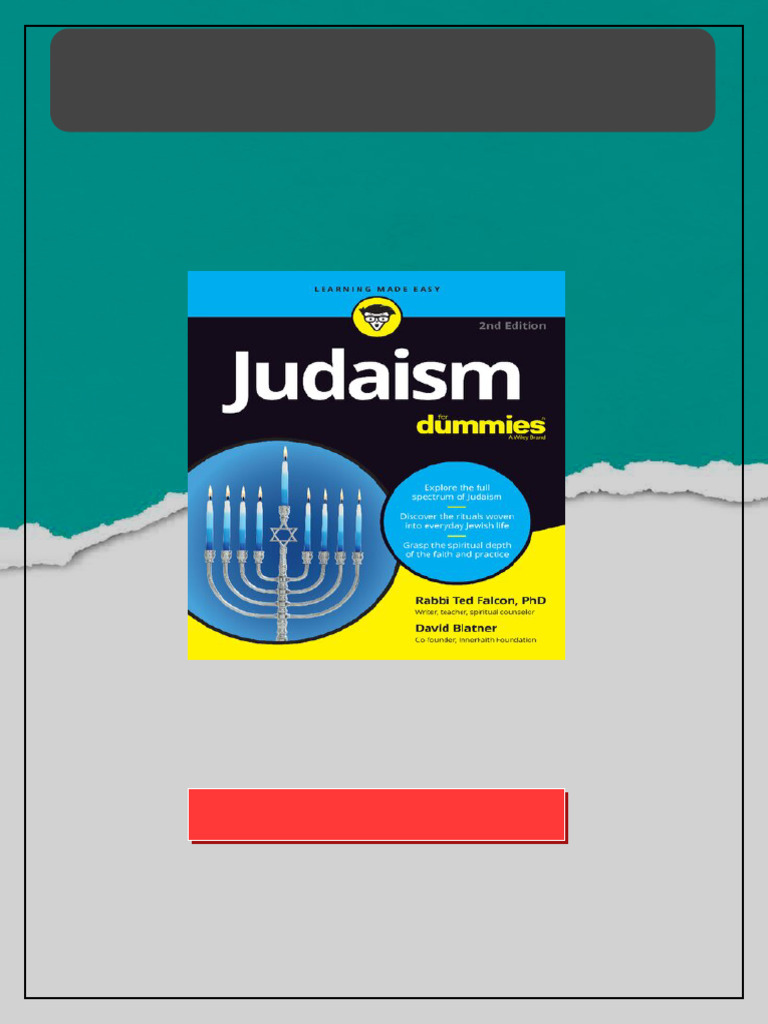 Judaism For Dummies 2nd Edition Ted Falcon full | PDF | Jesus | Mary ...