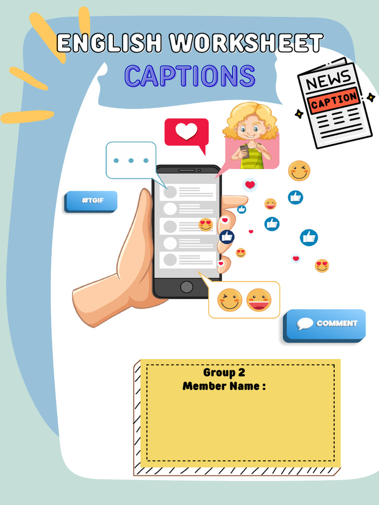 Panduan Membuat Teks Caption Efektif | PDF