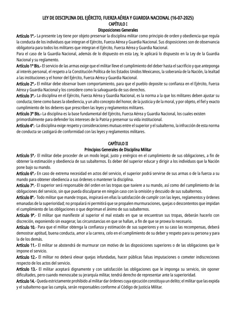 TEMARIO SARGENTOS 2os GUARDIA NACIONAL 2026 | PDF | Disciplinas ...