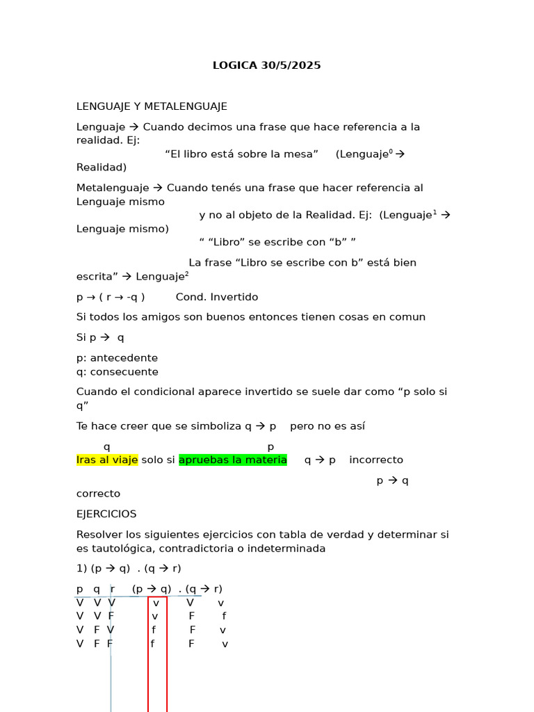 LOGICA FORMAS NORMALES | PDF | Matemáticas | Metalogica
