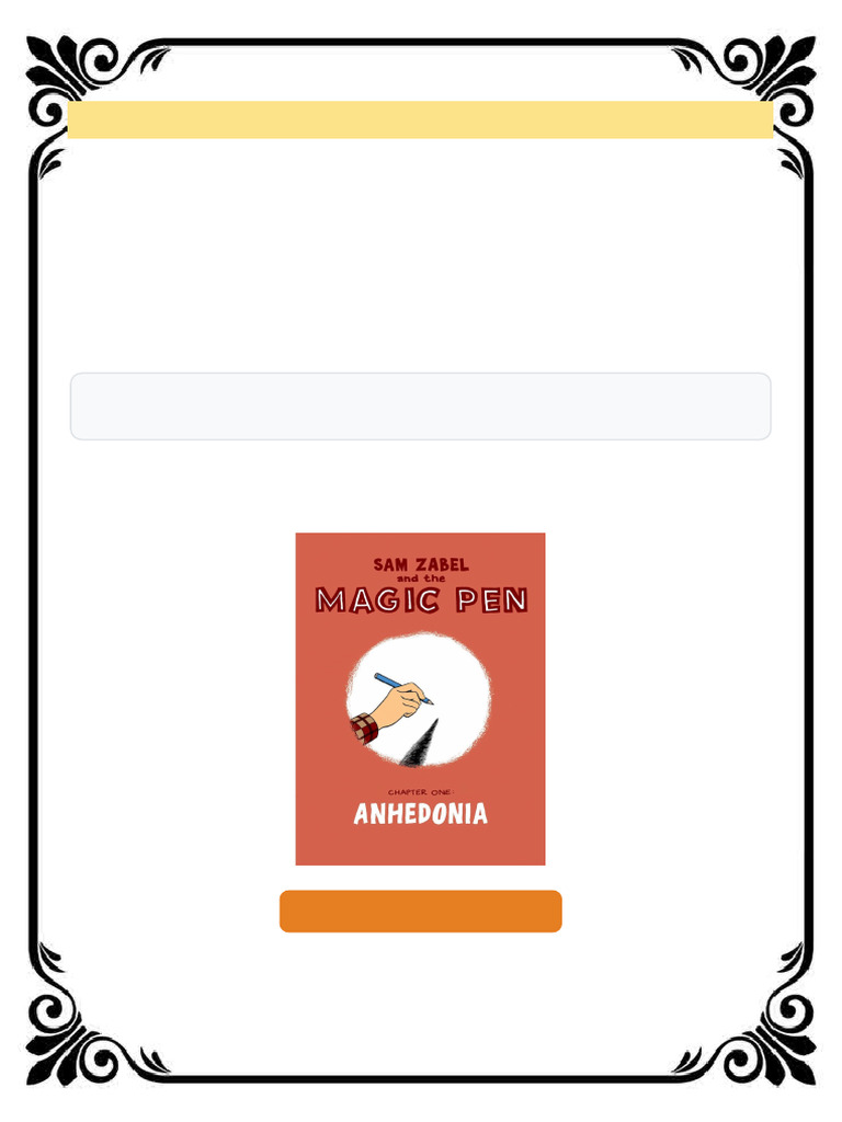 Sam Zabel And The Magic Pen Dylan Horrocks Direct File Access | PDF ...