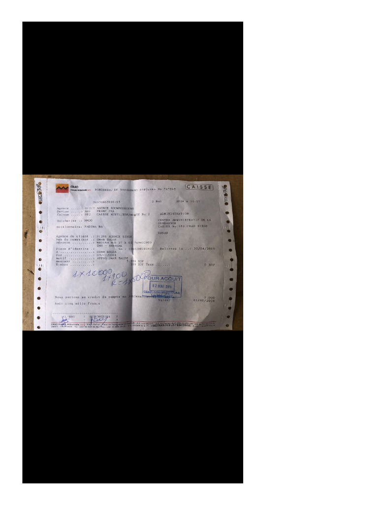 reçu | PDF