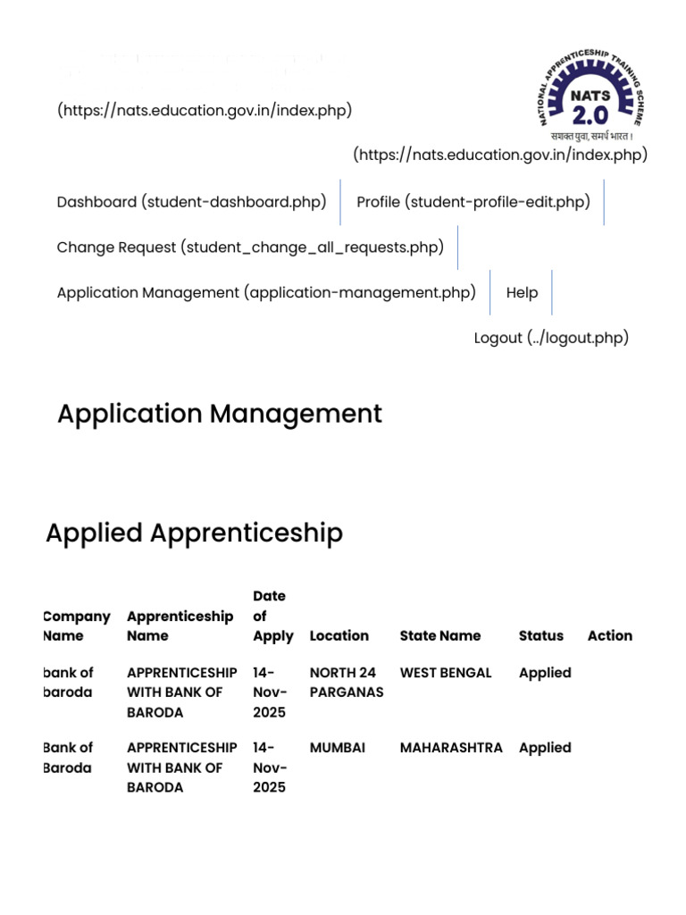 National Apprenticeship Training Scheme (NATS) | PDF