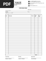 Change Day Off Request Form | PDF