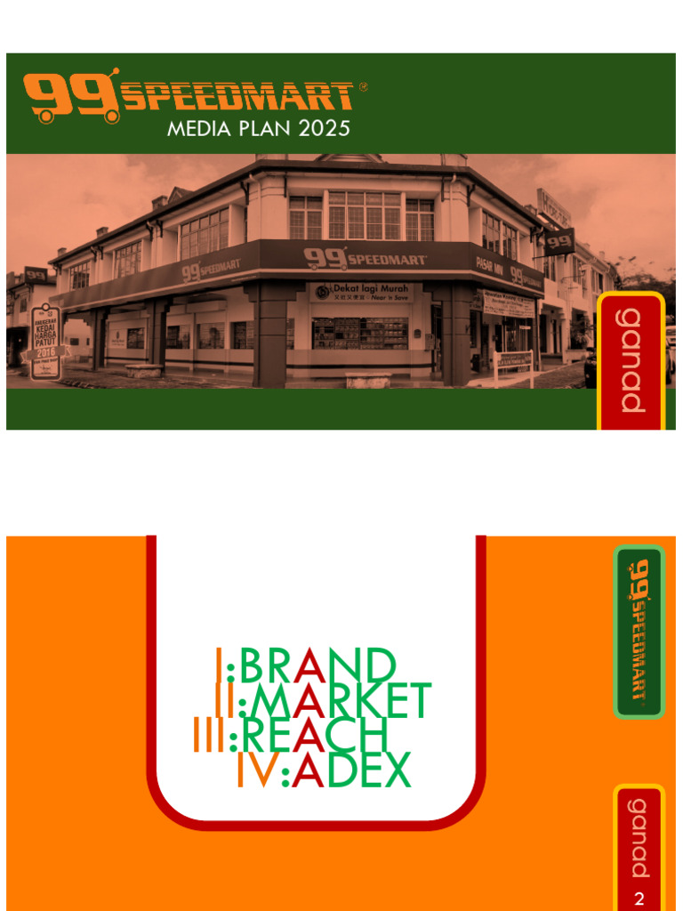 99speedmart 2025 Media Plan by Ganad - 17mar25 | PDF | Malaysia