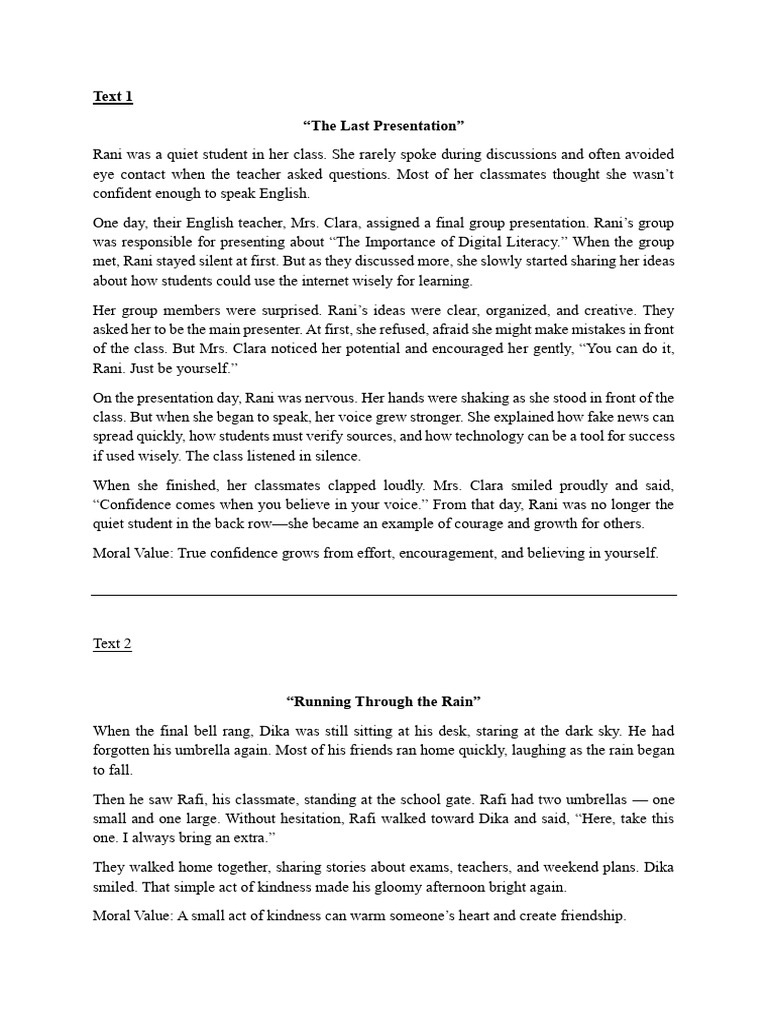 Text For Students | PDF