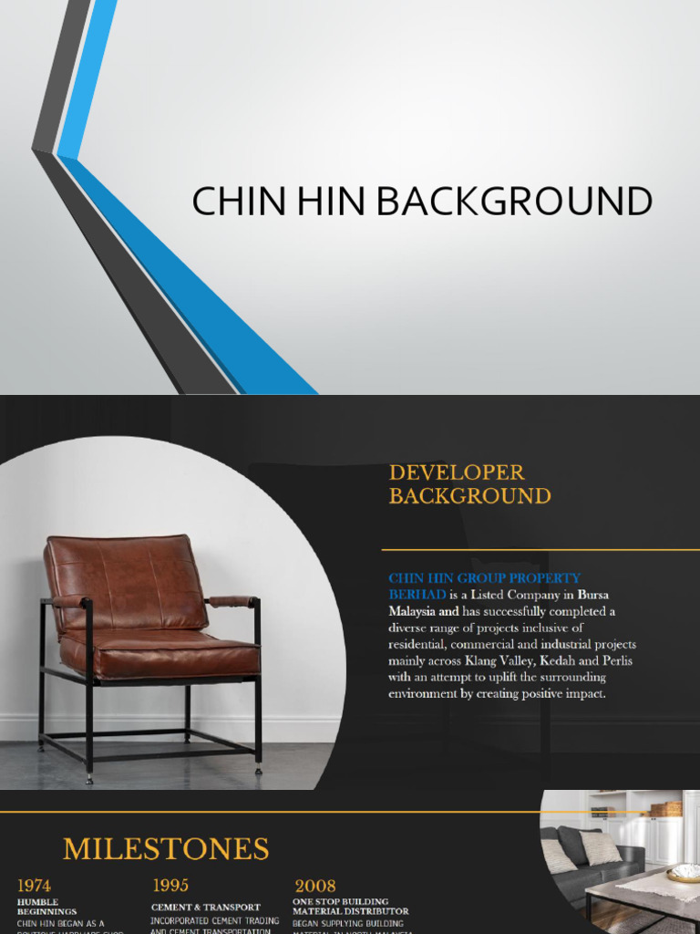 Chin Hin Developer Background | PDF