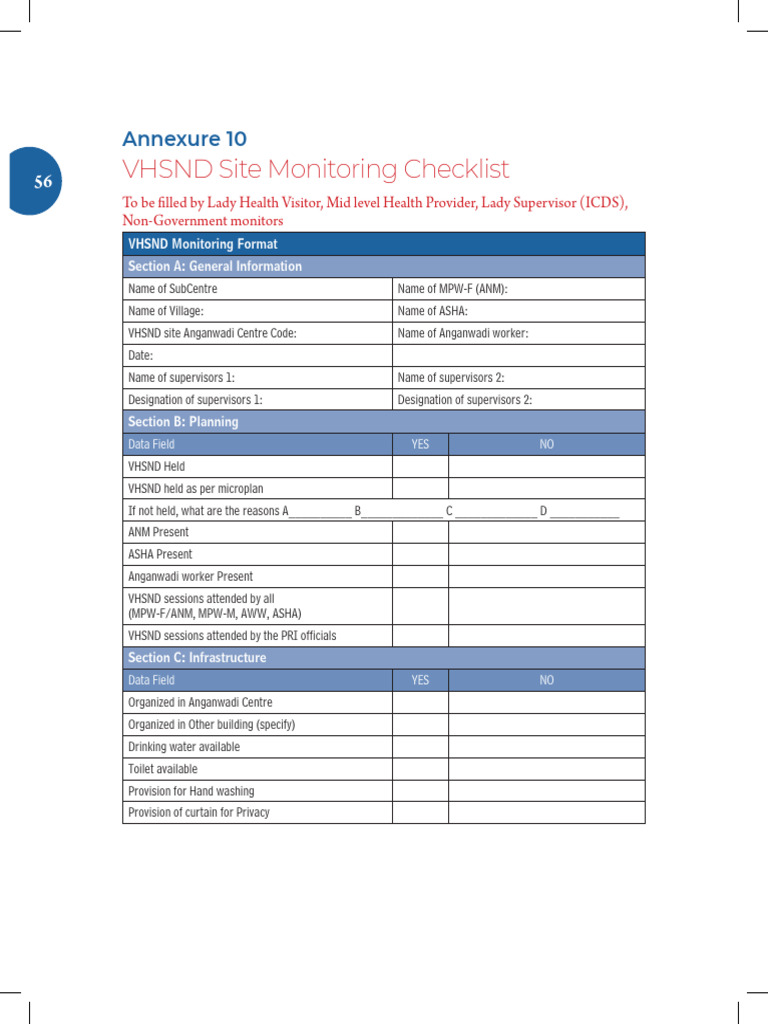 VHND Check List | PDF | Breastfeeding | Pregnancy