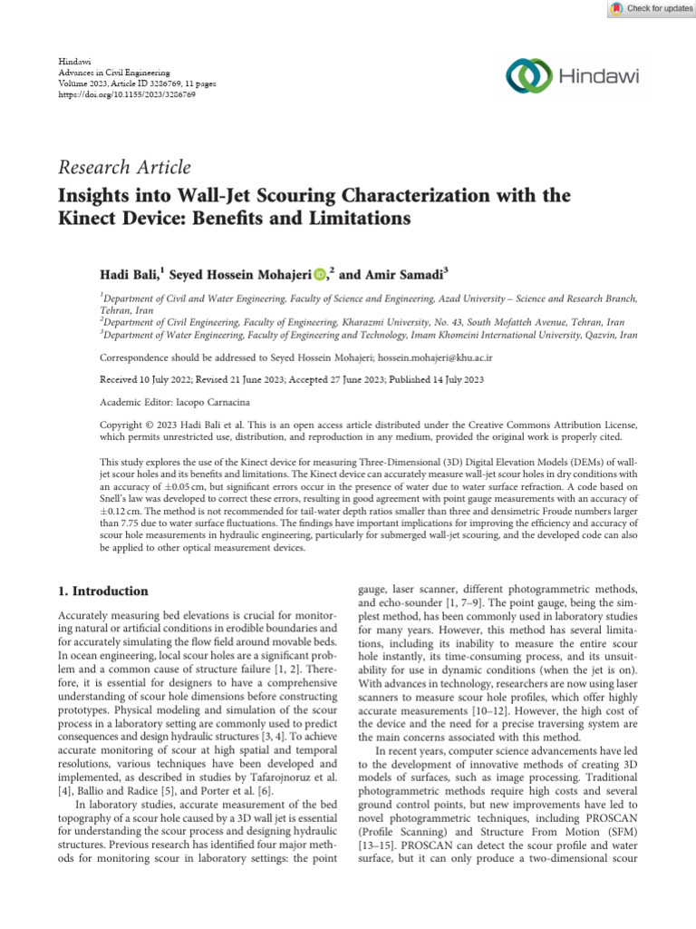 Advances in Civil Engineering - 2023 - Bali - Insights Into Wall‐Jet ...