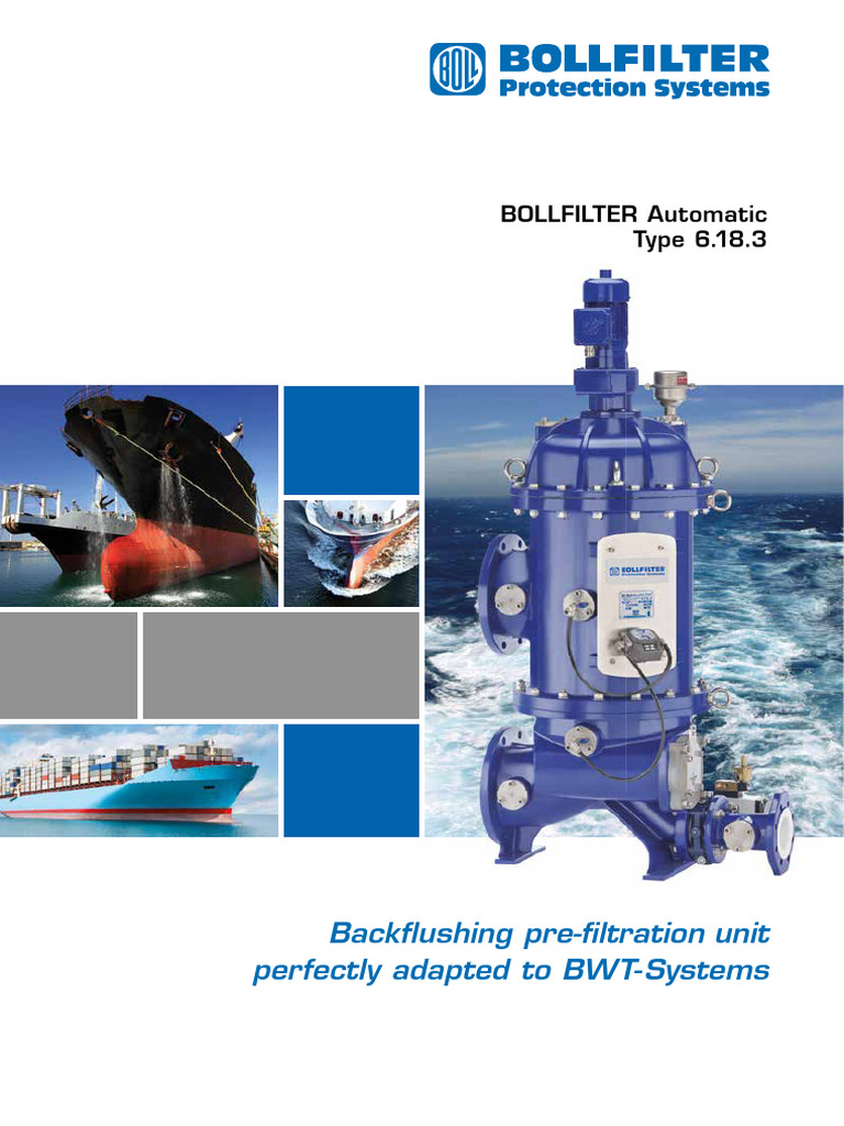 Automatic Filter Ballastwater Type 6.18.3 en BOLLFILTER 01 | PDF ...