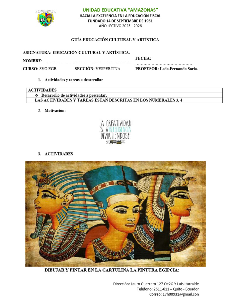 Guia Eca 8vo | PDF | Aprendizaje | Modificación de comportamiento