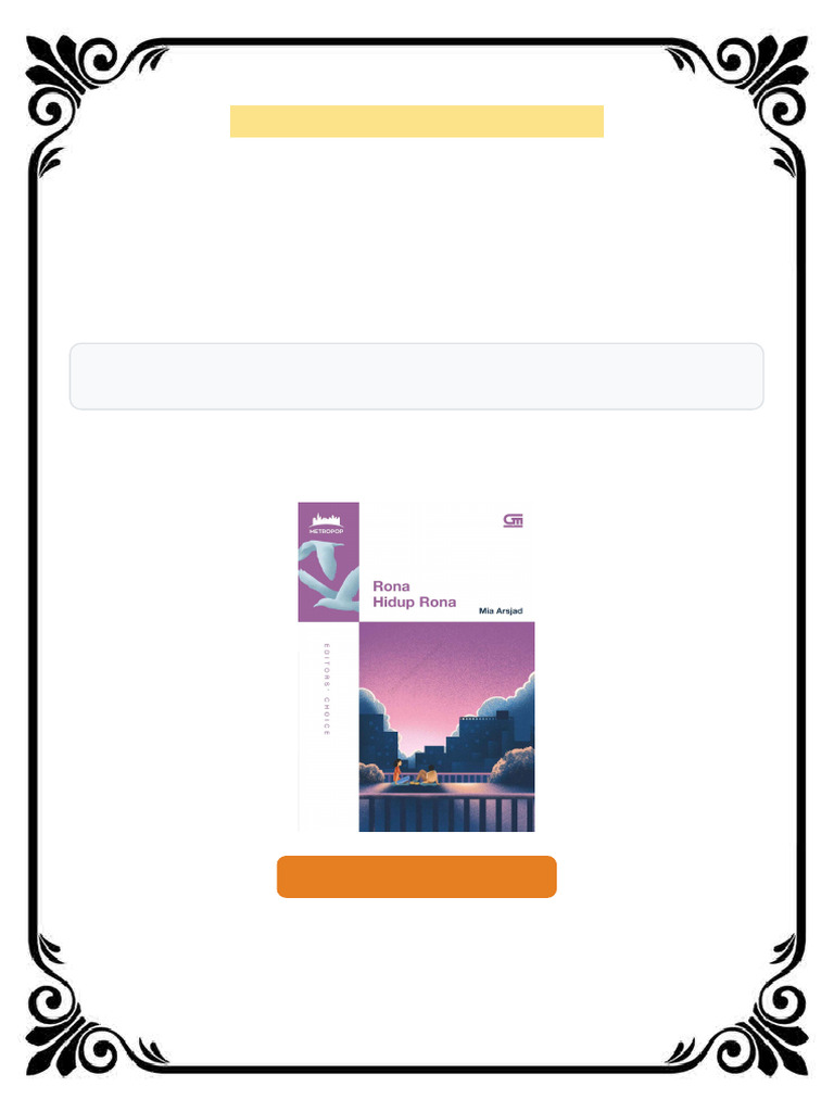 Rona Hidup Rona Mia Arsjad Online Full Version | PDF