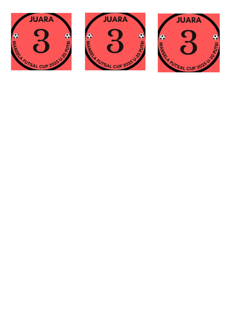 Stiker Juara 3 | PDF