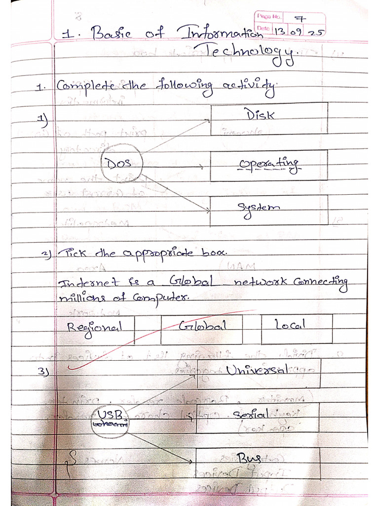 11th IT Chap 1 & 2 Solution | PDF