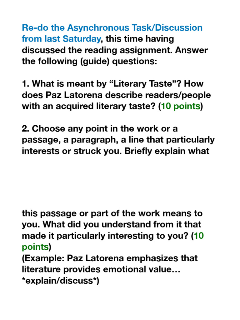 Redone Async LIT1 | PDF