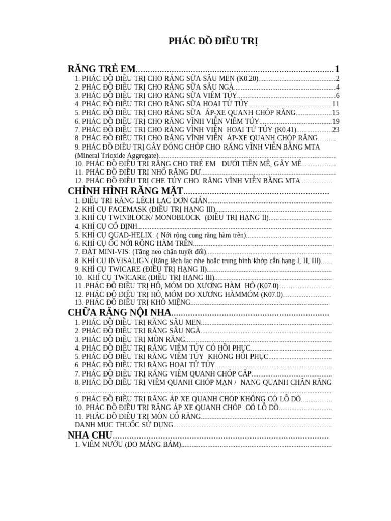 Phac Do Dieu Tri Bv Rhm 2023 (2) | PDF