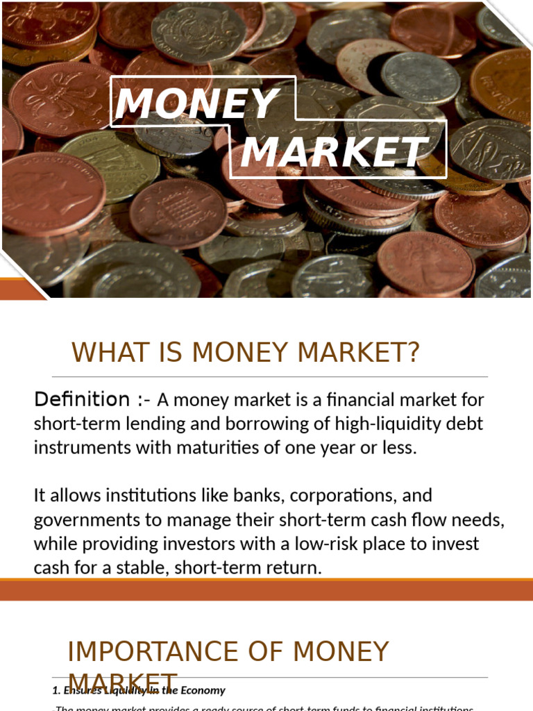 Money Market (2) | PDF | Money Market | Repurchase Agreement