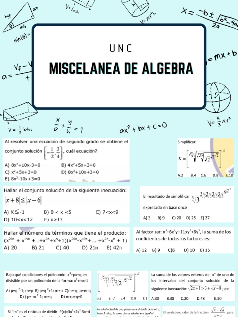 Interpreting Numerical Expressions Math Presentation in Light Blue Math ...