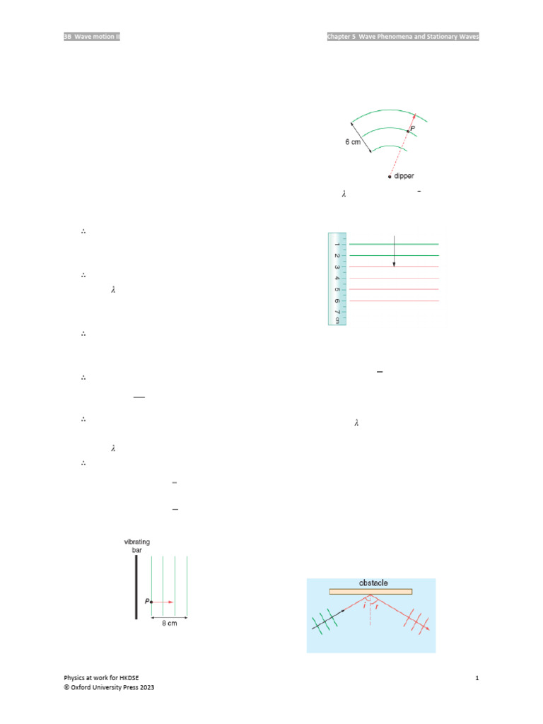 Book3B Ch5 Ans | PDF | Waves | Wavelength