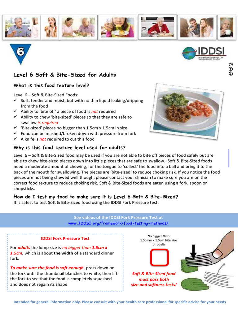 Level 6 Soft & Bite-Sized Foods Guide | PDF | Candy | Foods