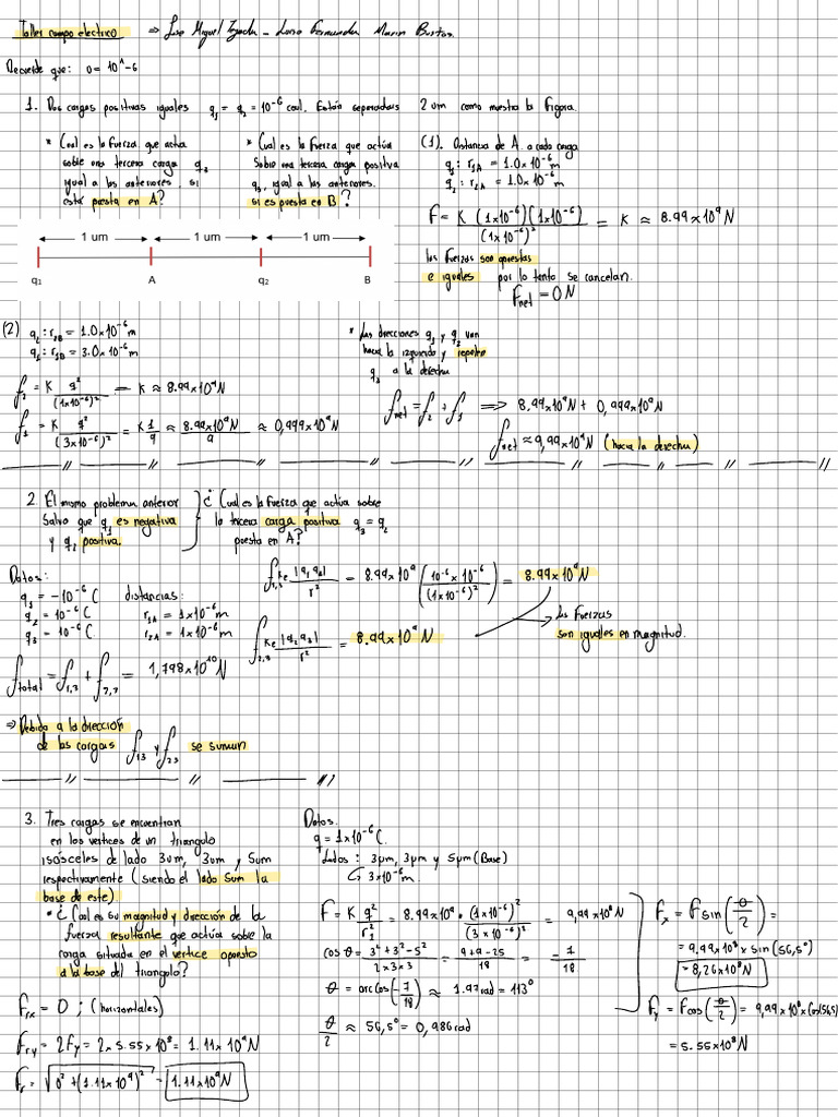 Taller Campo 1 Fi Sica | PDF