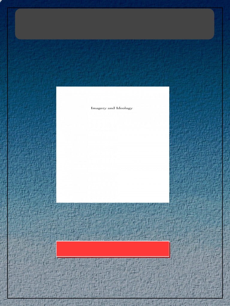 Imagery and Ideology Fiction and Painting in Nineteenth Century France ...