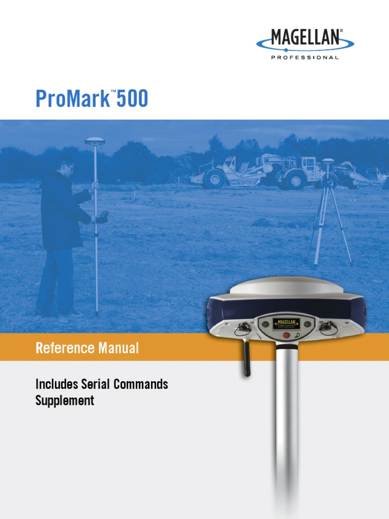 Magellan Pro Mark 500 RM A en | PDF | Usb | Surveying