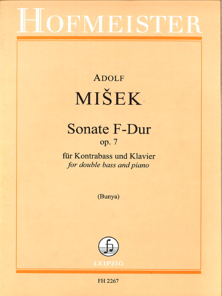 Misek Sonata No.3 | PDF