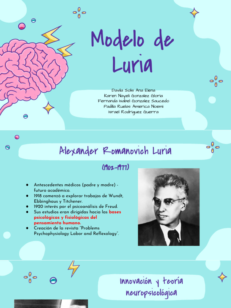 Modelo de Luria | PDF | Cerebro | Neuropsicología