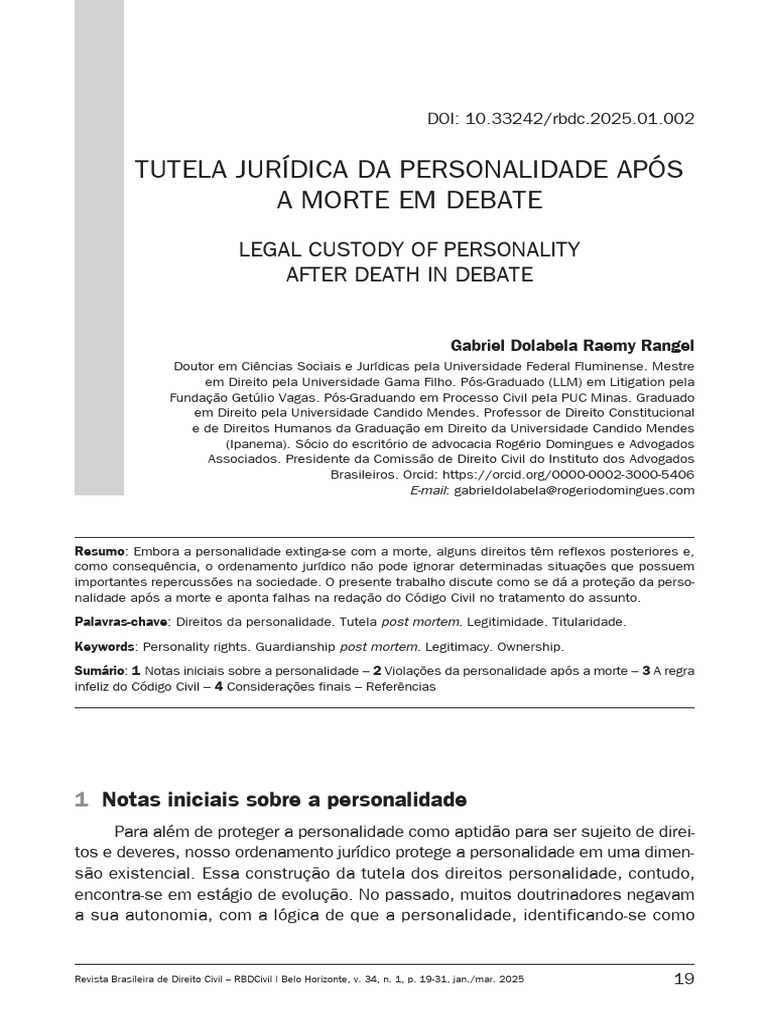 876-Texto do Artigo-3168-3083-10-20250729 | PDF | Morte | Transplante ...