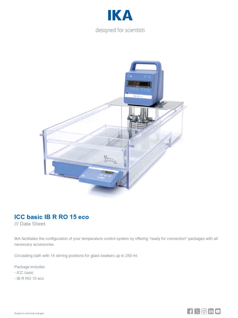 Data Sheet ICC Basic IB R RO 15 Eco | PDF | Pump | Electrical Engineering