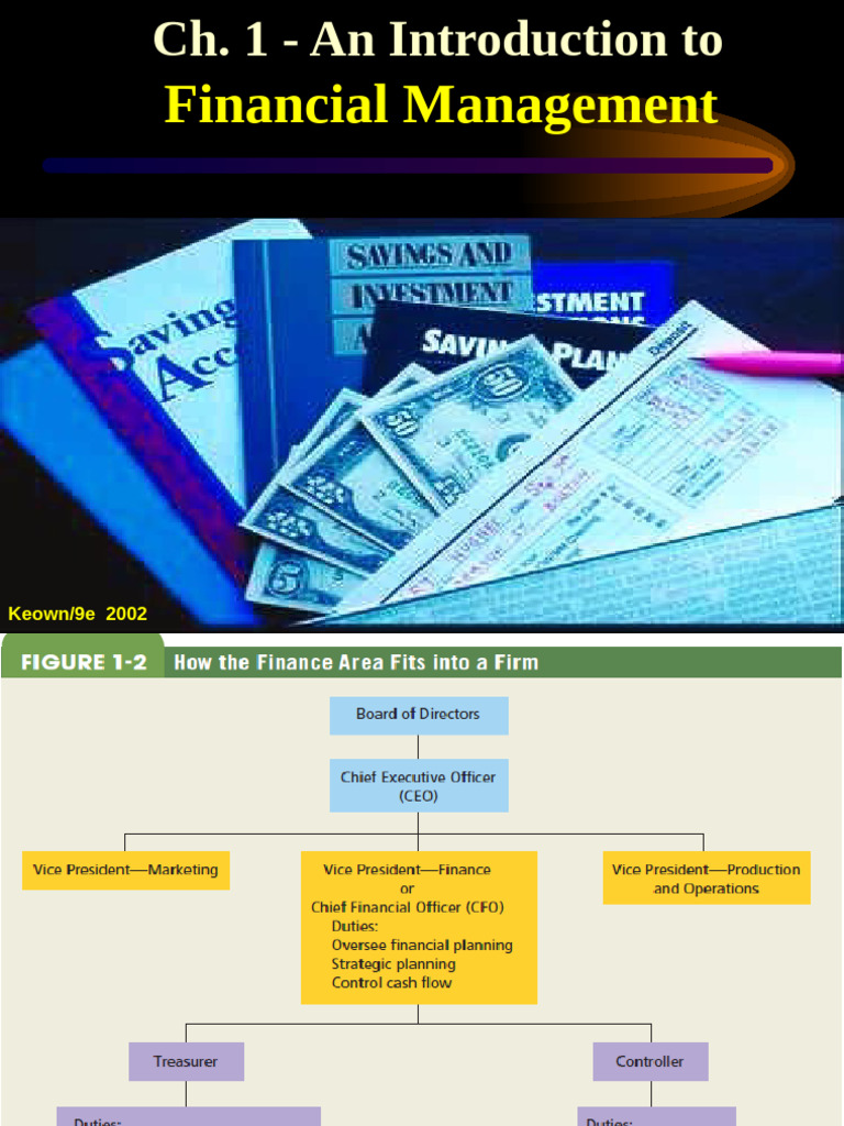 Pertemuan 1 - Introduction Financial Management | PDF | Investor | Securities (Finance)