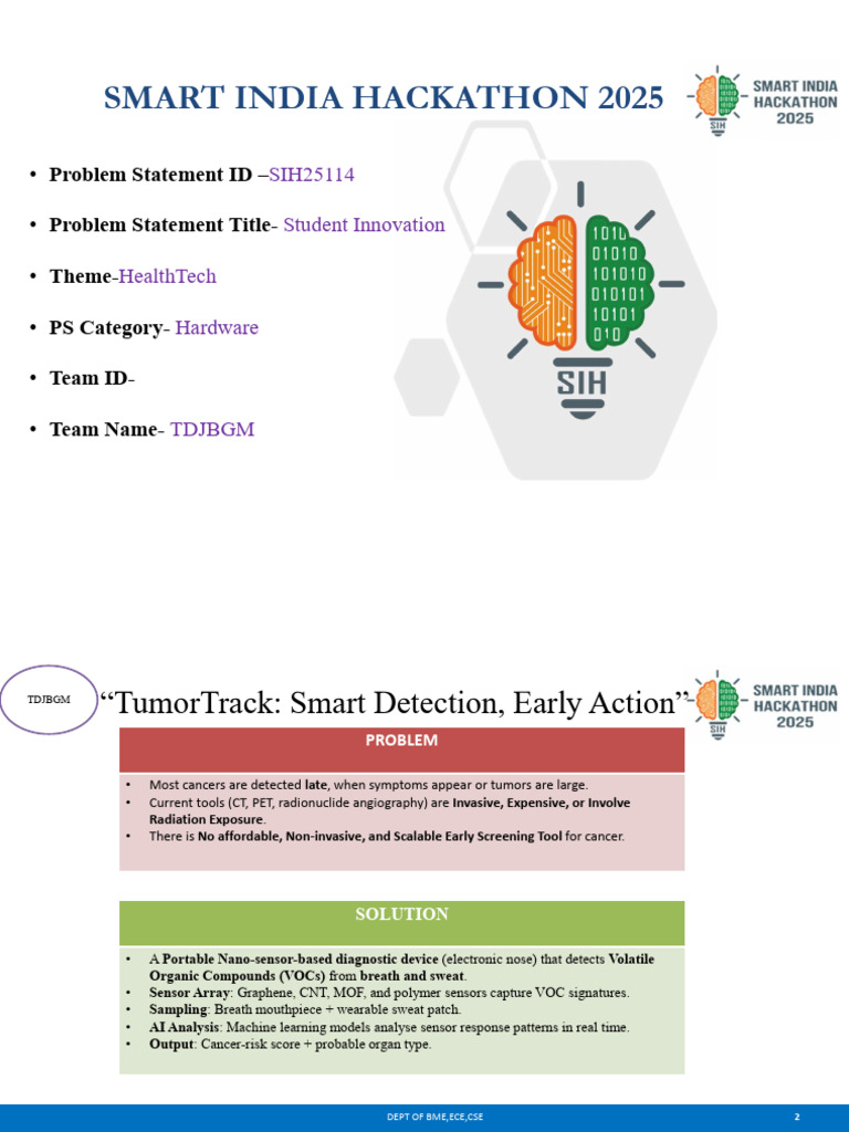 Sih PPT Final | PDF | Sensor | Volatile Organic Compound