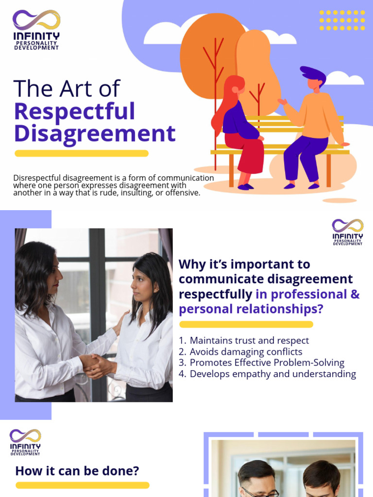 Art of Respectful Disagreement | PDF