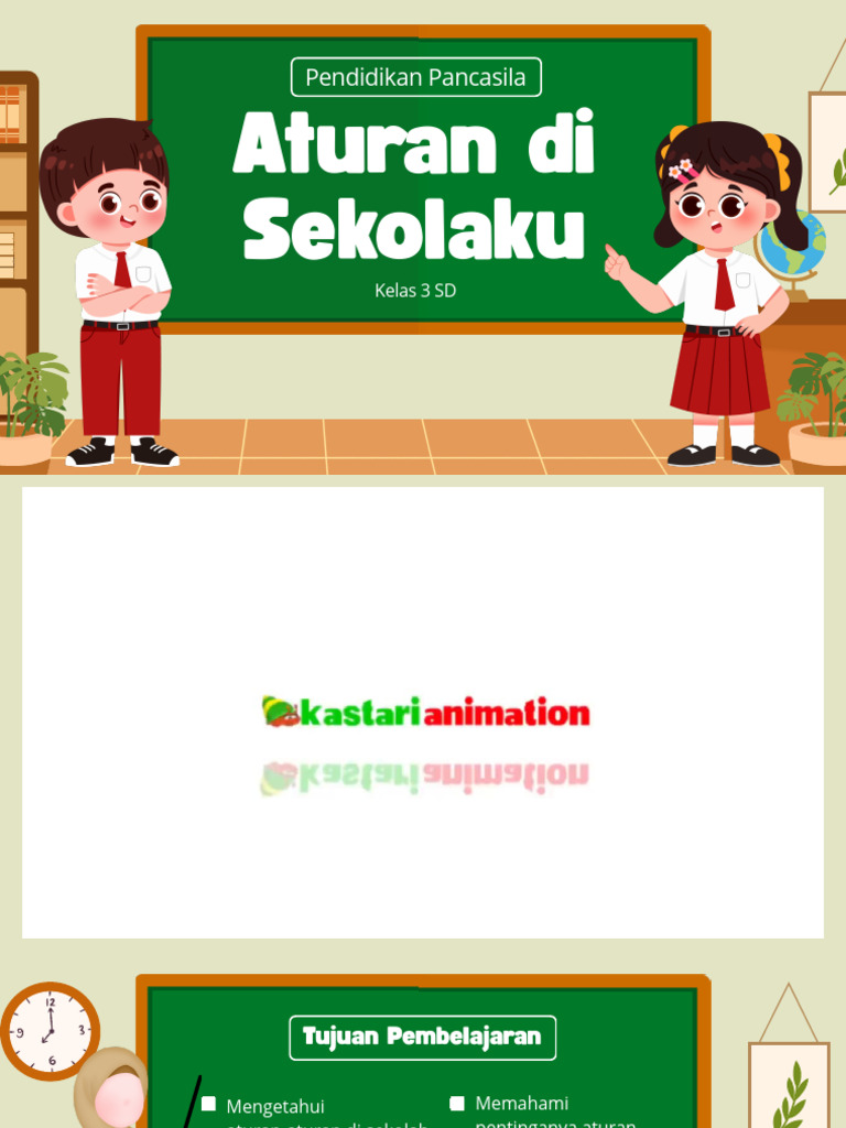 Aturan Sekolah untuk Siswa Kelas 3 SD | PDF
