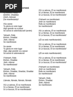 003 Hay Una Unción Aquí Letra | PDF