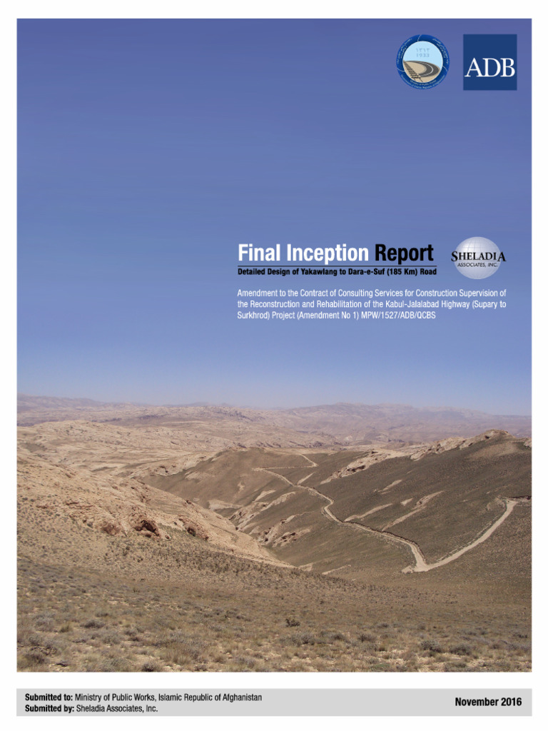 Final Inception Report | PDF | Topography | Road