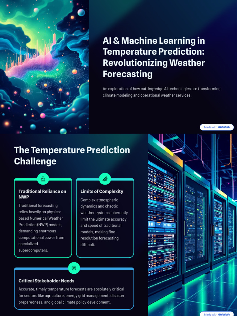 AI and Machine Learning in Temperature Prediction Revolutionizing ...