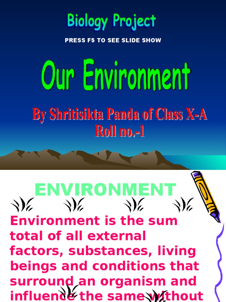 Biology Project | PDF | Municipal Solid Waste | Waste Management