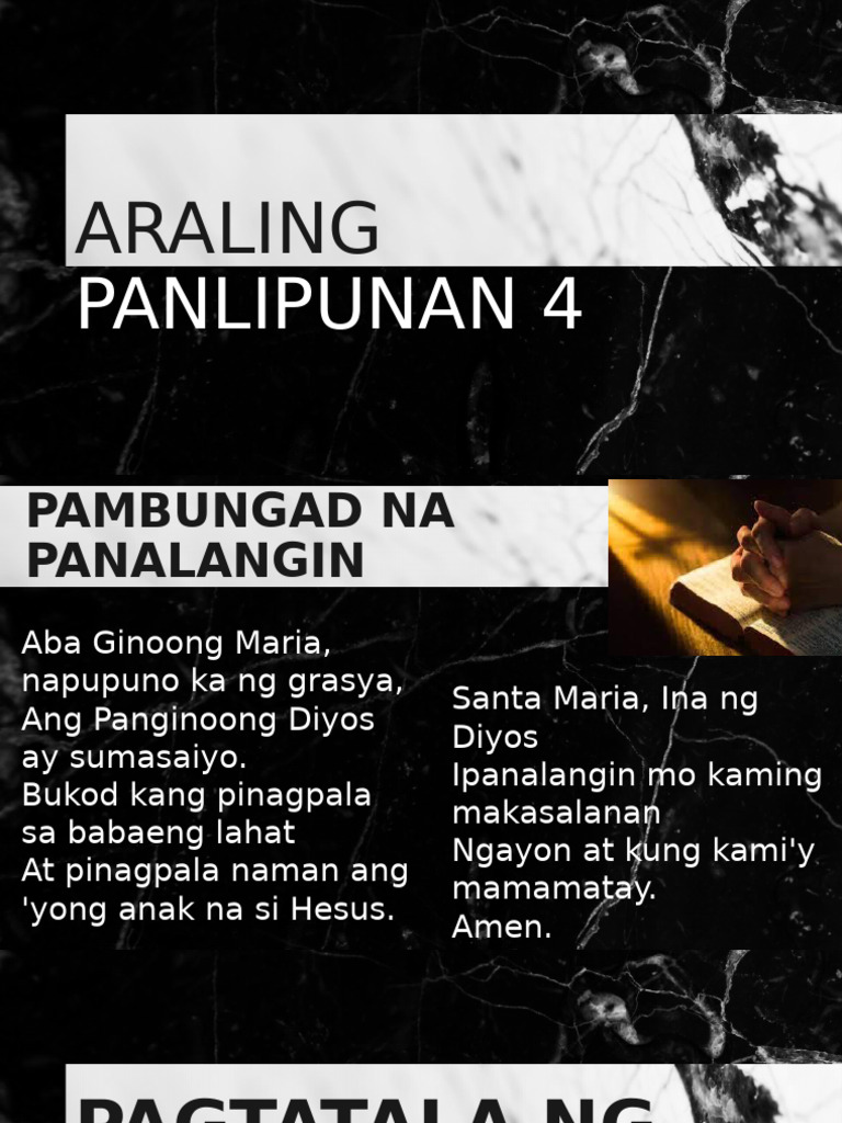 Grade 4 AP Mga Simbolo at Pagkakakilanlan NG PilipinasFebruary 24, 2025 ...