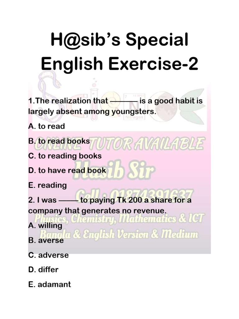 Question HSEE2 | PDF | Stereotypes | Employment